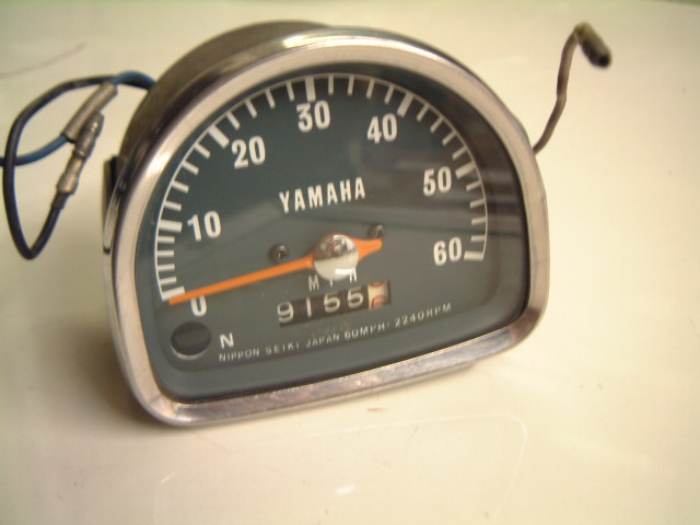 CLASSIC JAPANESE MOTORCYCLE SPEEDO & REV COUNTERS