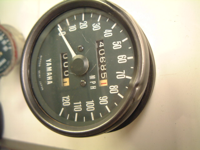 CLASSIC JAPANESE MOTORCYCLE SPEEDO & REV COUNTERS