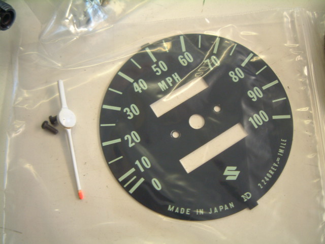CLASSIC JAPANESE MOTORCYCLE SPEEDO & REV COUNTERS