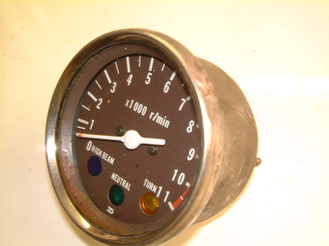 CLASSIC JAPANESE MOTORCYCLE SPEEDO & REV COUNTERS